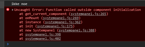 onMount throws exception in custom control · Issue #3616 · sveltejs/svelte · GitHub