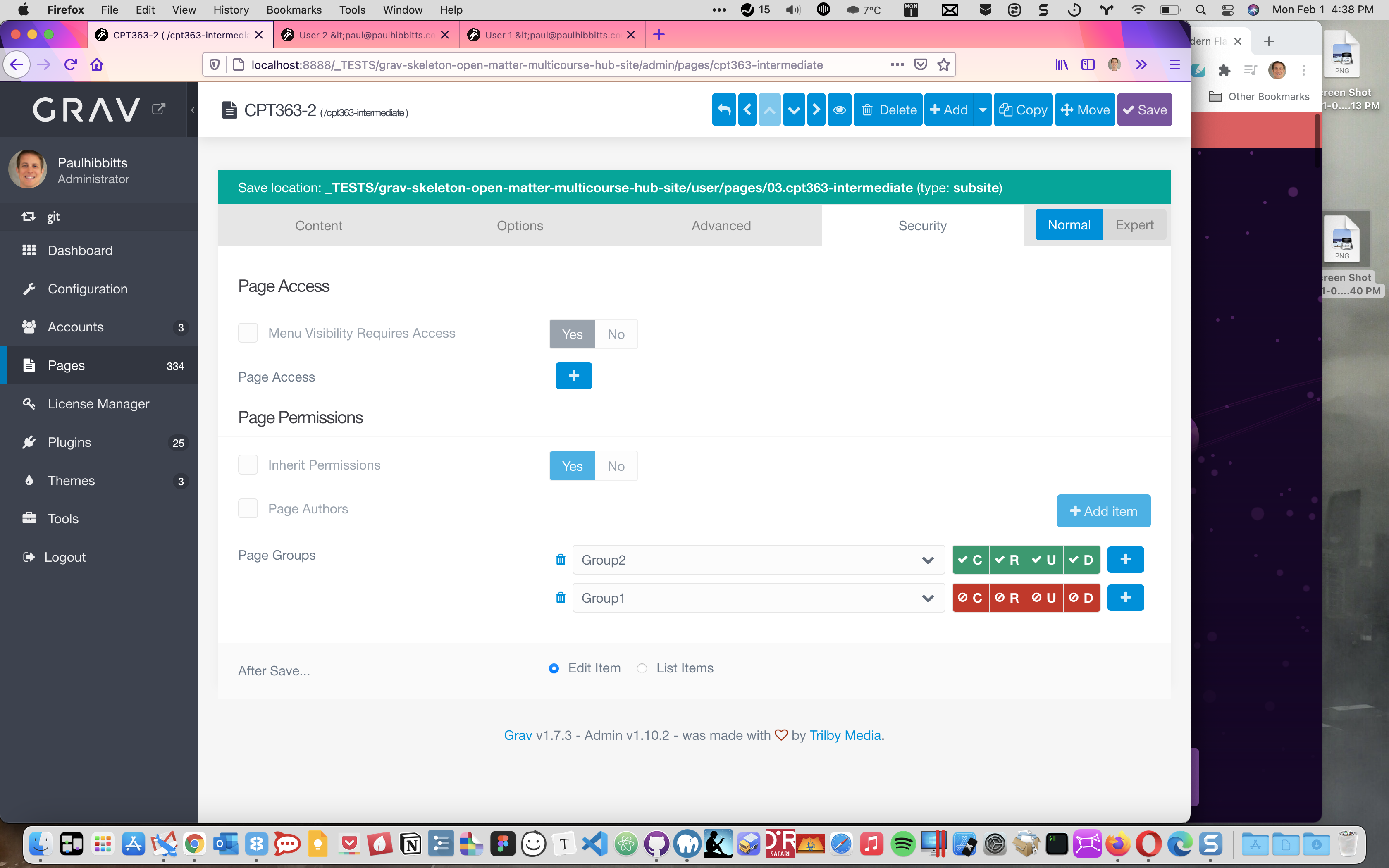 Grav 1.7 User management/groups error message · Issue #2053 · getgrav/grav-plugin-admin · GitHub