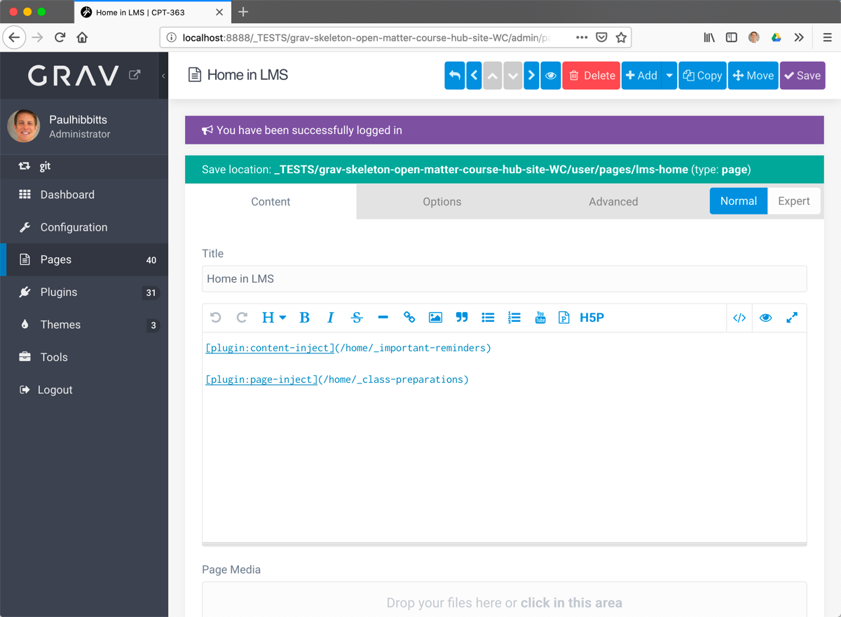 Use of multiple colour Page Editor button, esp. Red · Issue #1768 · getgrav/grav-plugin-admin ...