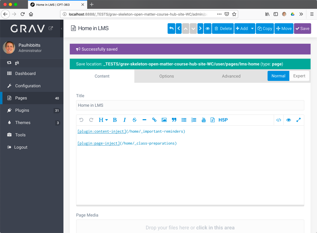 Use of multiple colour Page Editor button, esp. Red · Issue #1768 · getgrav/grav-plugin-admin ...
