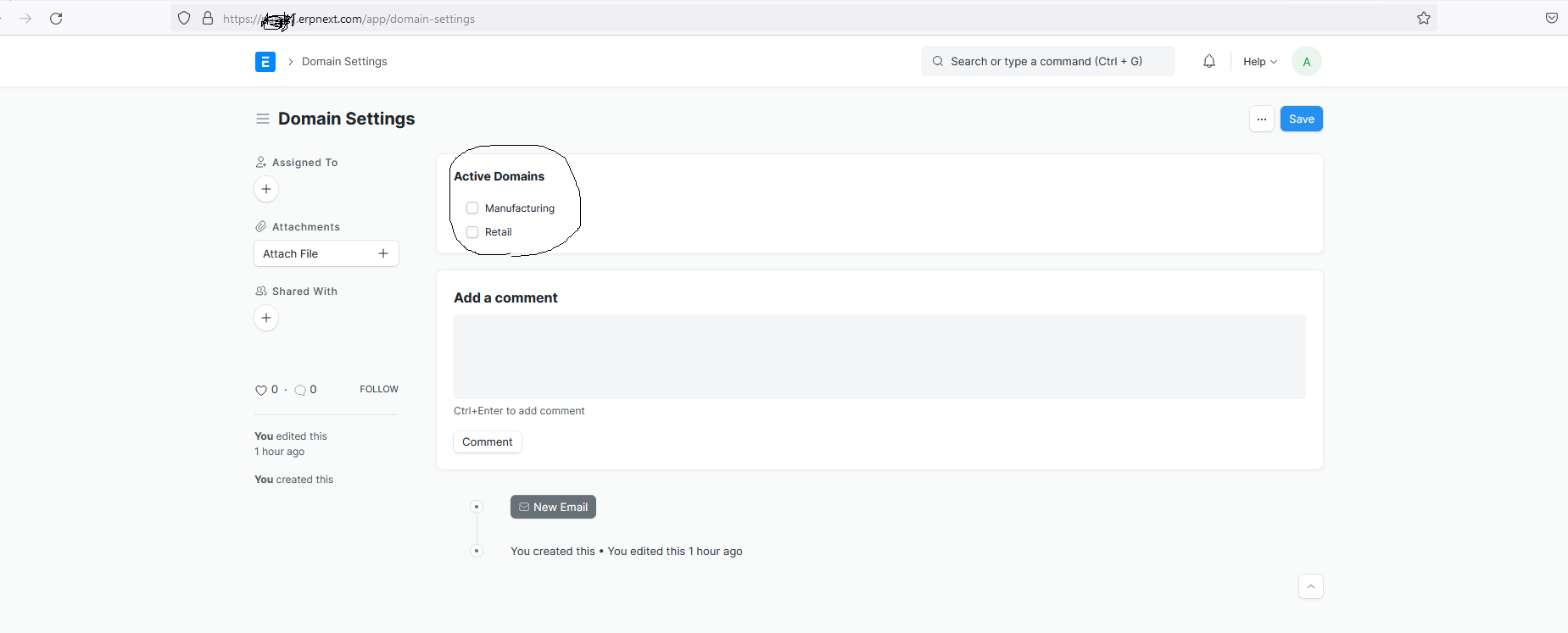 Missing Domains · Issue #32998 · frappe/erpnext · GitHub Missing Domains · Issue #32998 · frappe/erpnext · GitHub
