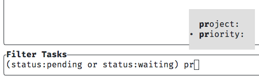 project / tag completion empty · Issue #400 · kdheepak/taskwarrior-tui · GitHub