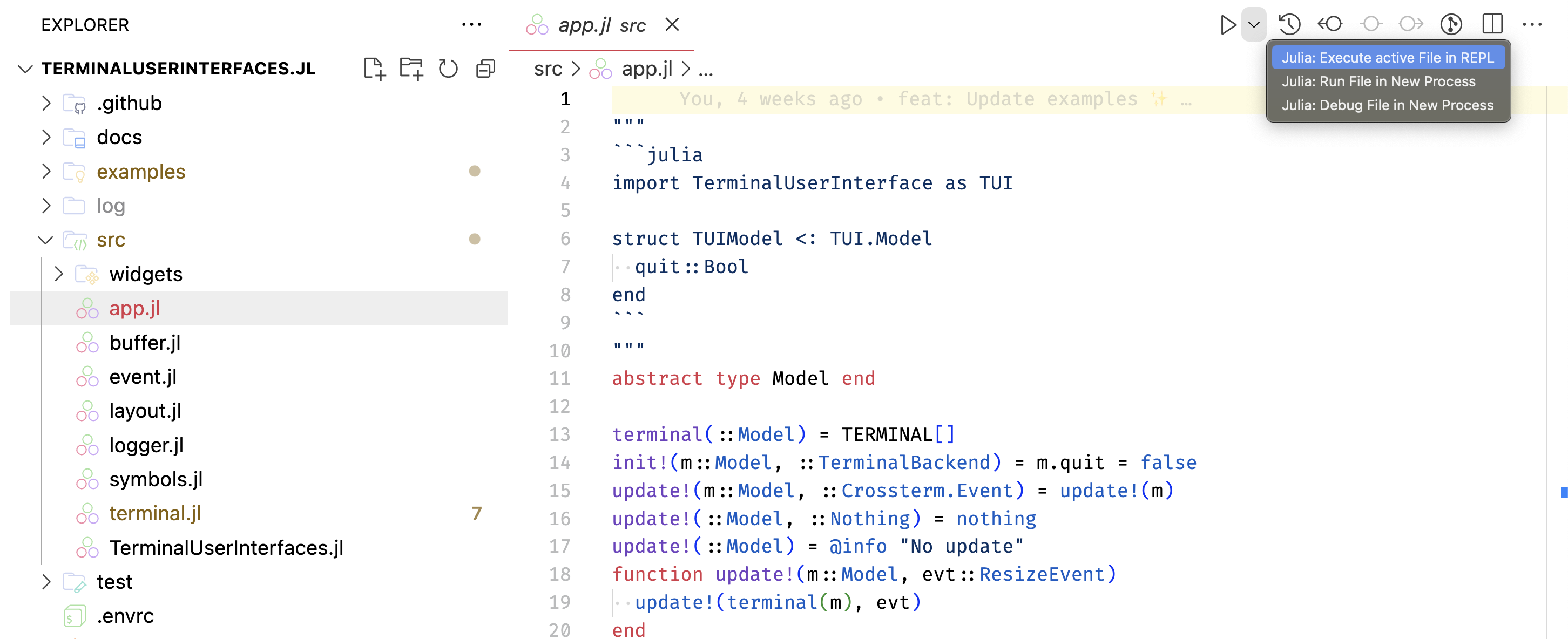 Feature Request Disable Play Button By Default For Files Inside ` Src ` · Issue 3379