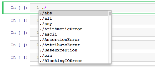 Tab completion behaviour changed for file paths · Issue #10961 · ipython/ipython · GitHub