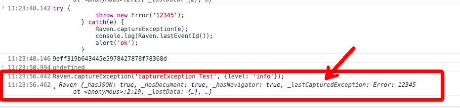 Ravencaptureexceptionstring Have Some Problems In The Browser Console · Issue 1407