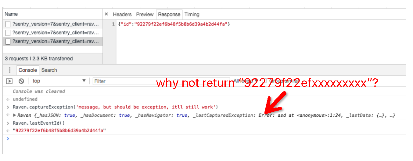 Ravencaptureexceptionstring Have Some Problems In The Browser Console · Issue 1407