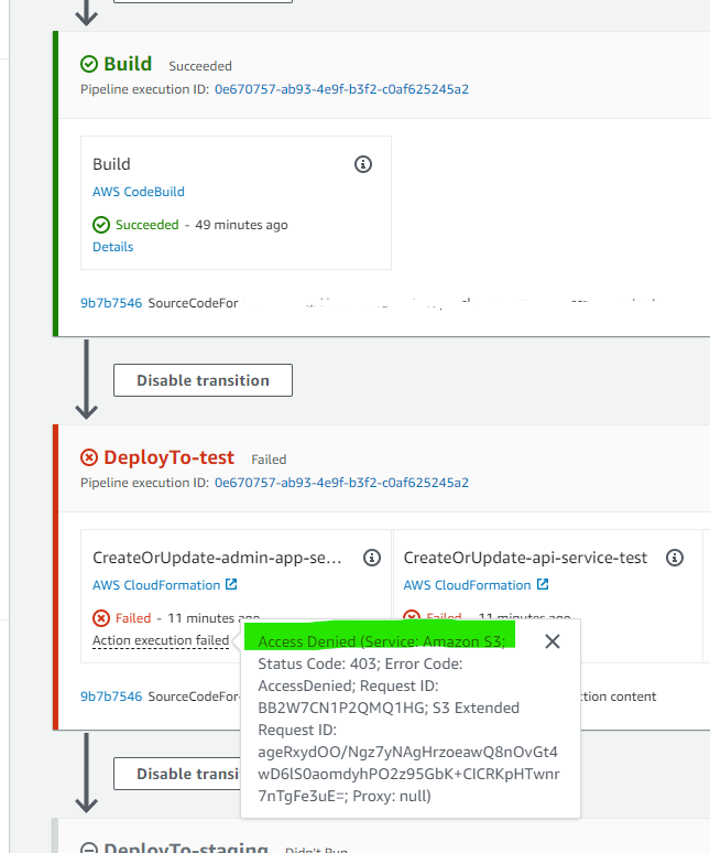 CodePipeline Access Denied Amazon S3 · Issue #4115 · aws/copilot-cli · GitHub
