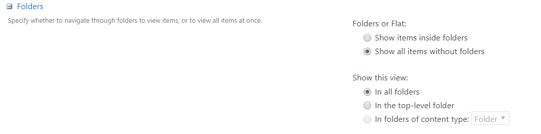XsltListViewWebPart unable to provision flat library (show all items ...
