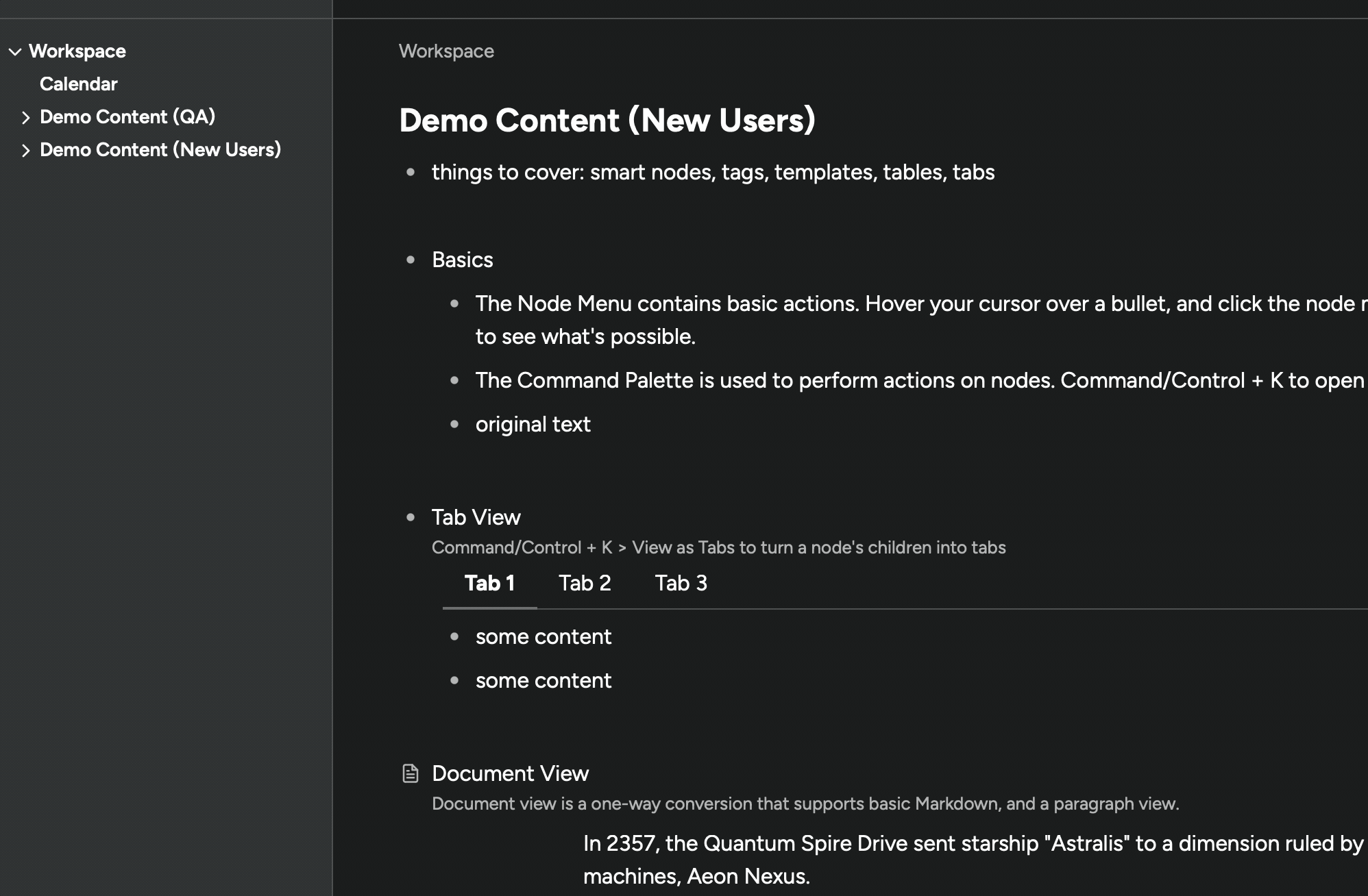Pasting text fragments into an existing node overwrites node content ...