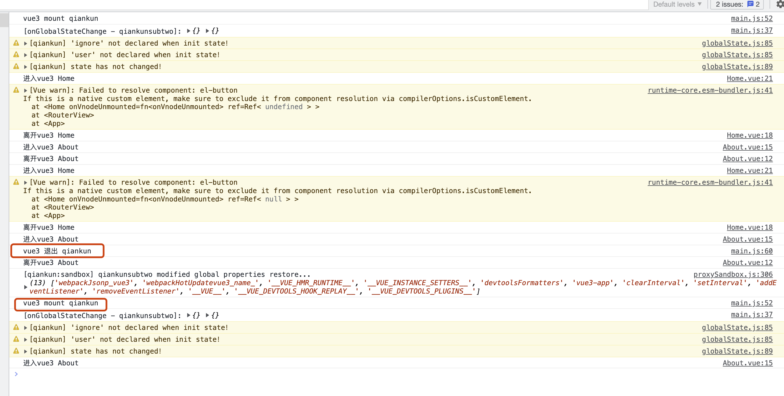 路由属于子应用，多次点击后重复进入子应用 · Issue 2513 · Umijsqiankun · Github 