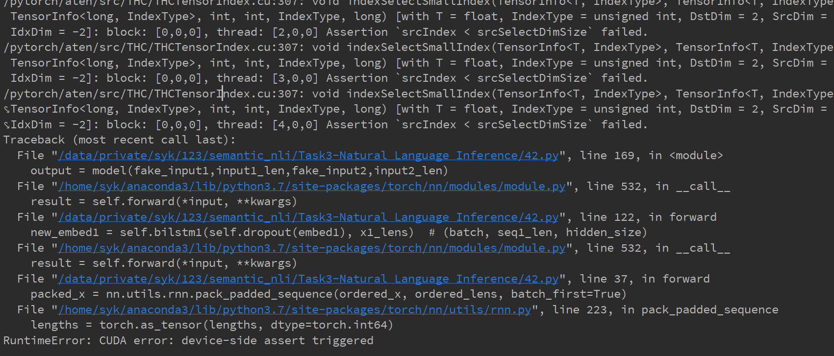 Help/ RuntimeError: fractional_max_pool2d_backward_out_cuda failed with error code 0 · Issue ...