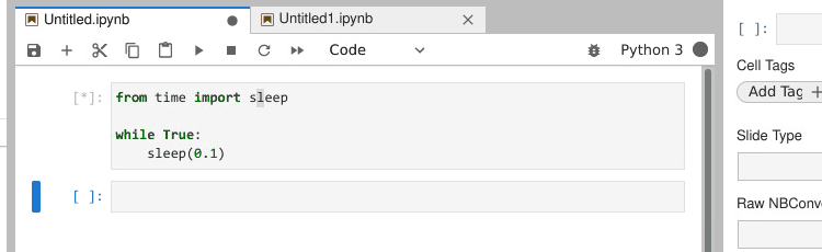 Switching tabs breaks the kernel status indicator · Issue #11903 ...