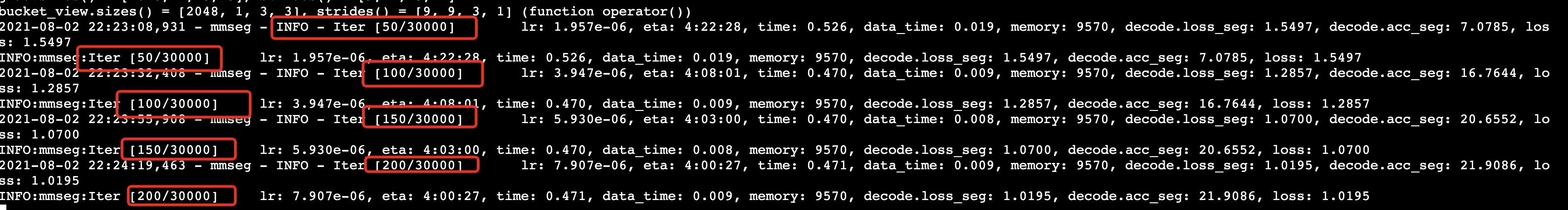 Why print same info twice? · Issue #745 · open-mmlab/mmsegmentation · GitHub