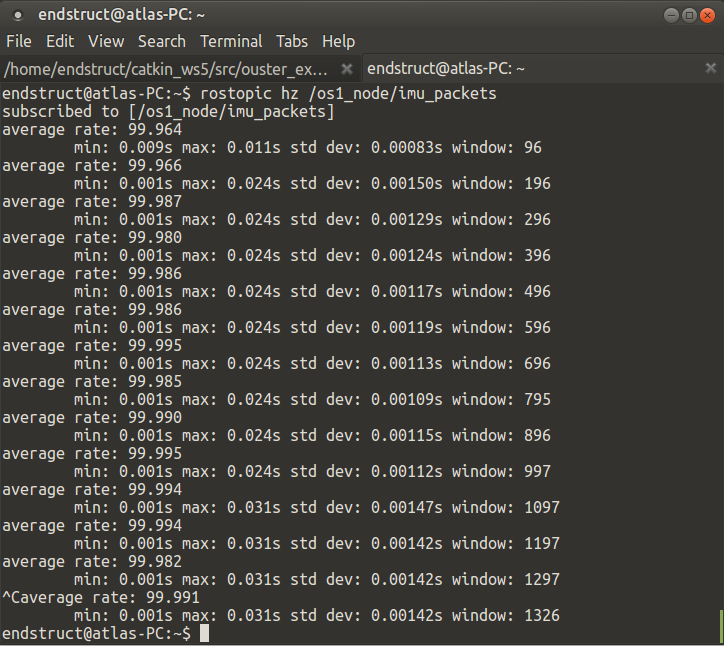 Will there be any incompatibility issue between Ouster Firmware v1.10 and Ouster-ros v1.12 ...