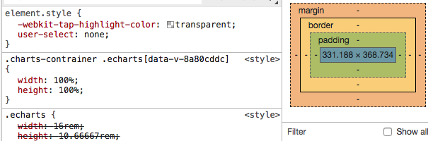 echarts 设置windth:100%不生效问题 · Issue #367 · ecomfe/vue-echarts · GitHub