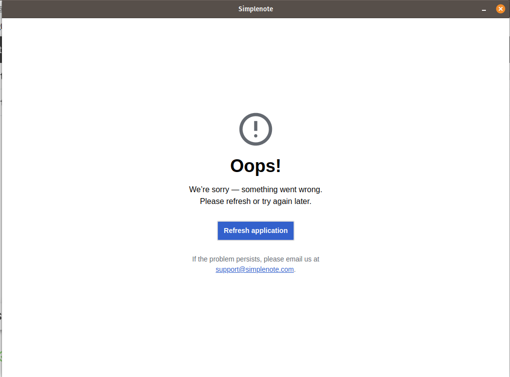 Clicking Menu Bar Crashed the Linux app · Issue #3058 · Automattic/simplenote-electron · GitHub