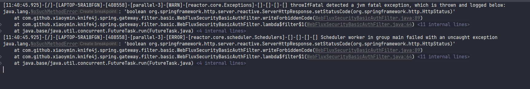 knife4j-gateway在4.3.0启用basic情况下，响应异常 · Issue #651 · xiaoymin/knife4j · GitHub