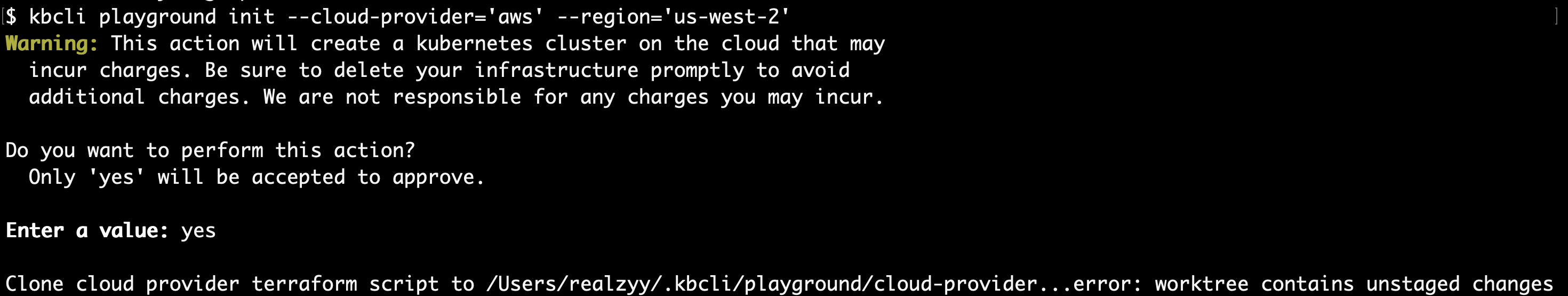 [BUG] playground init fails from time to time · Issue #1961 · apecloud/kubeblocks · GitHub