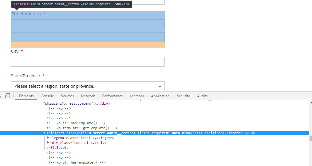 admin__control-fields class should not add in Frontend ( in checkout page ) · Issue #20413 ...