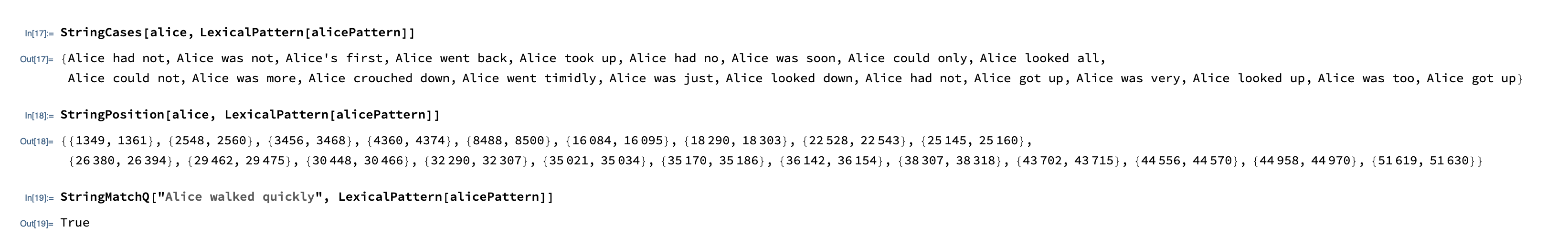 GitHub - dishmint/LexicalCases: Extract substrings matching a lexical ...