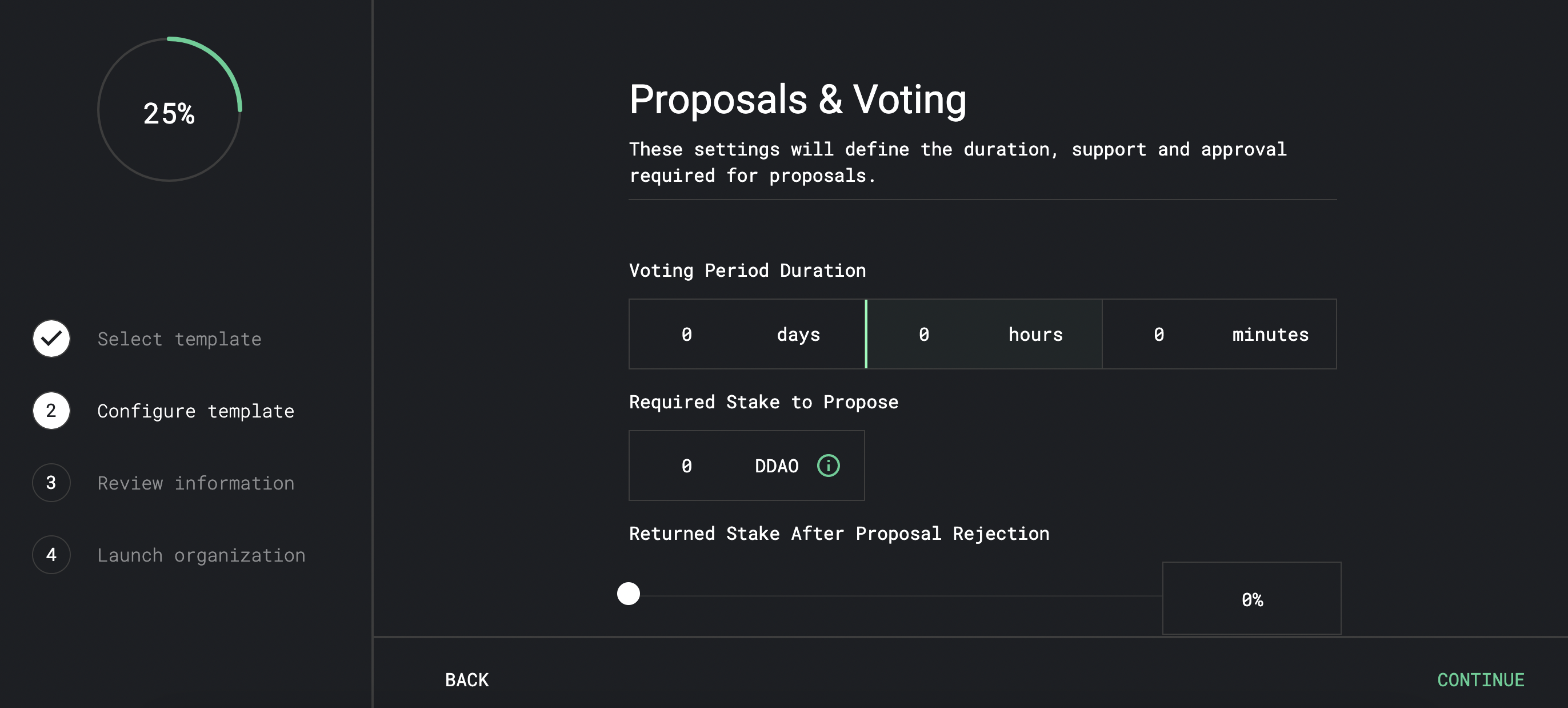 Bug: DAO Creation Navigation · Issue #176 · dOrgTech/homebase-app · GitHub