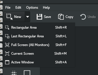 Make dropdown buttons show popup on click · Issue #89 · ksnip/kImageAnnotator · GitHub