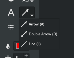 Make dropdown buttons show popup on click · Issue #89 · ksnip/kImageAnnotator · GitHub