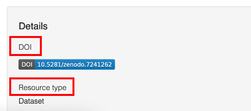 ui: record landing page details sidebar titles font style · Issue #122 · zenodo/zenodo-rdm · GitHub