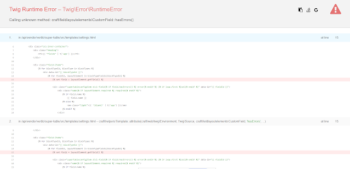 Calling unknown method: craft\fieldlayoutelements\CustomField::hasErrors() · Issue #390 · verbb ...