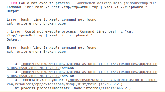 Copying of results to clipboard not working · Issue #24043 · microsoft/azuredatastudio · GitHub