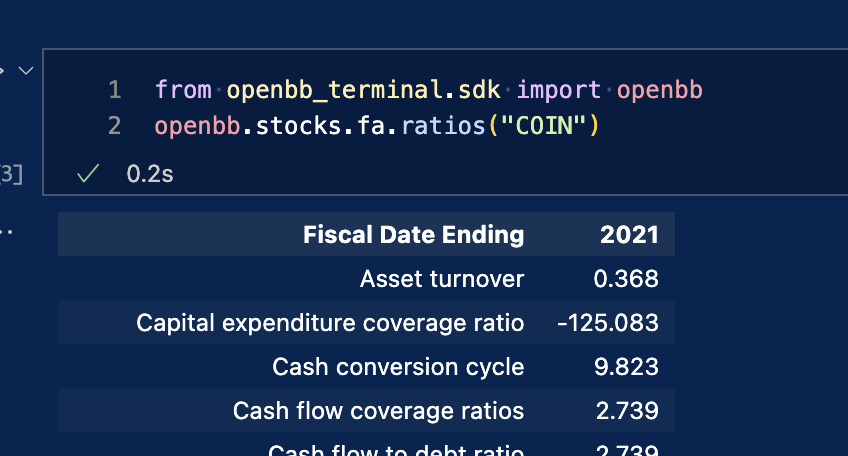 [Bug] openbb.stocks.fa.ratios · Issue #3828 · OpenBB-finance/OpenBB · GitHub
