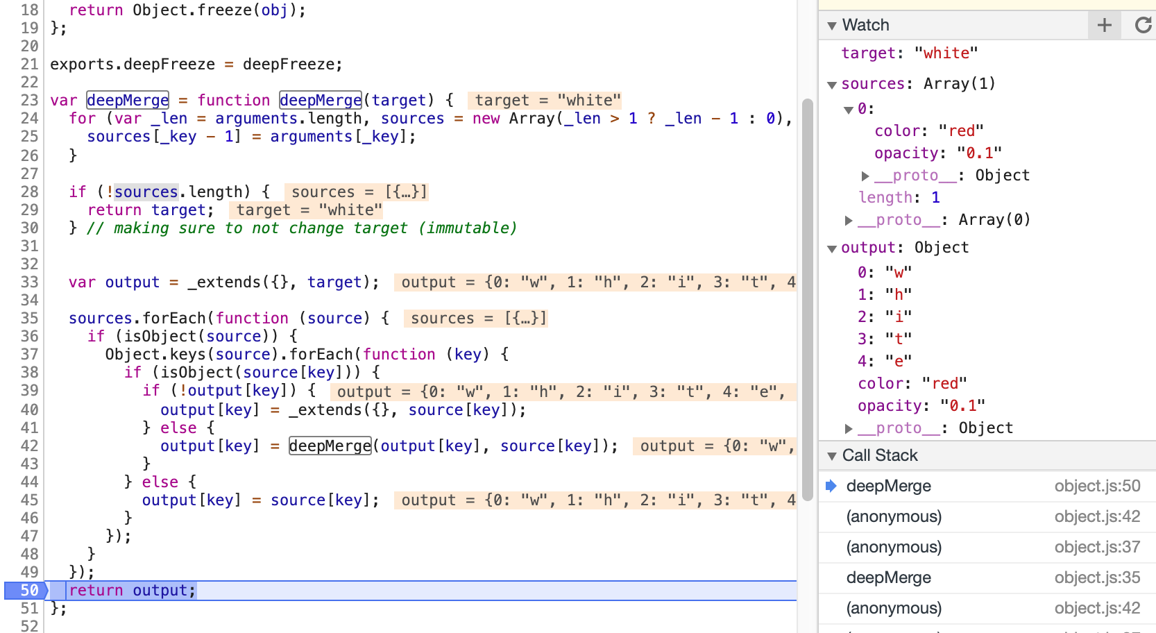 Button - DeepMerge of active is not working properly when target is string · Issue #3202 ...