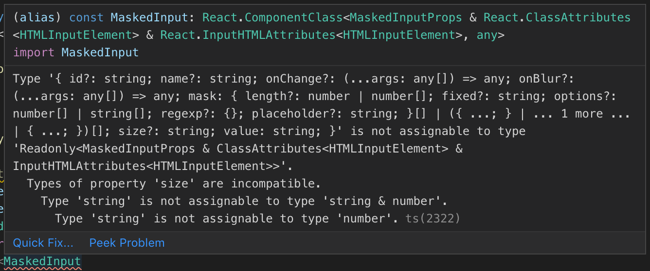 Type Definition Error In Maskedinput · Issue 3213 · Grommet Grommet · Github