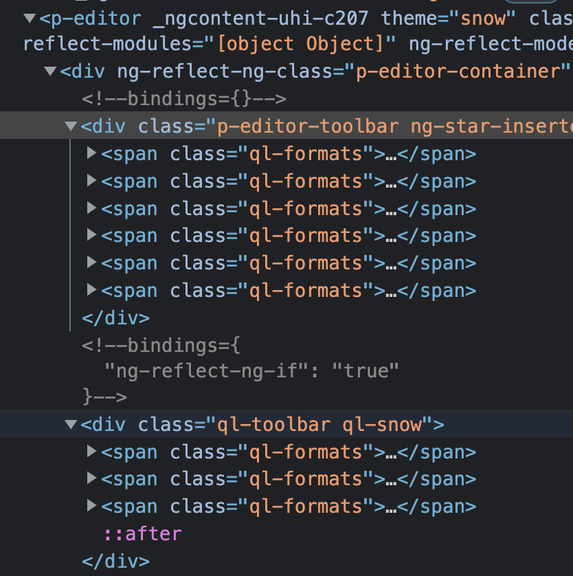 p-editor within a dynamic dialog has broken toolbar functionality · Issue #11139 · primefaces ...