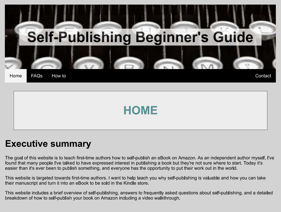 GitHub - KarliStites/self-publishing-beginners-guide: Personal website ...
