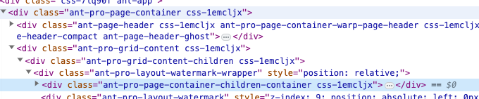 🐛[BUG] 新版本迭代导致生成的className 不一致 · Issue #7319 · ant-design/pro-components · GitHub