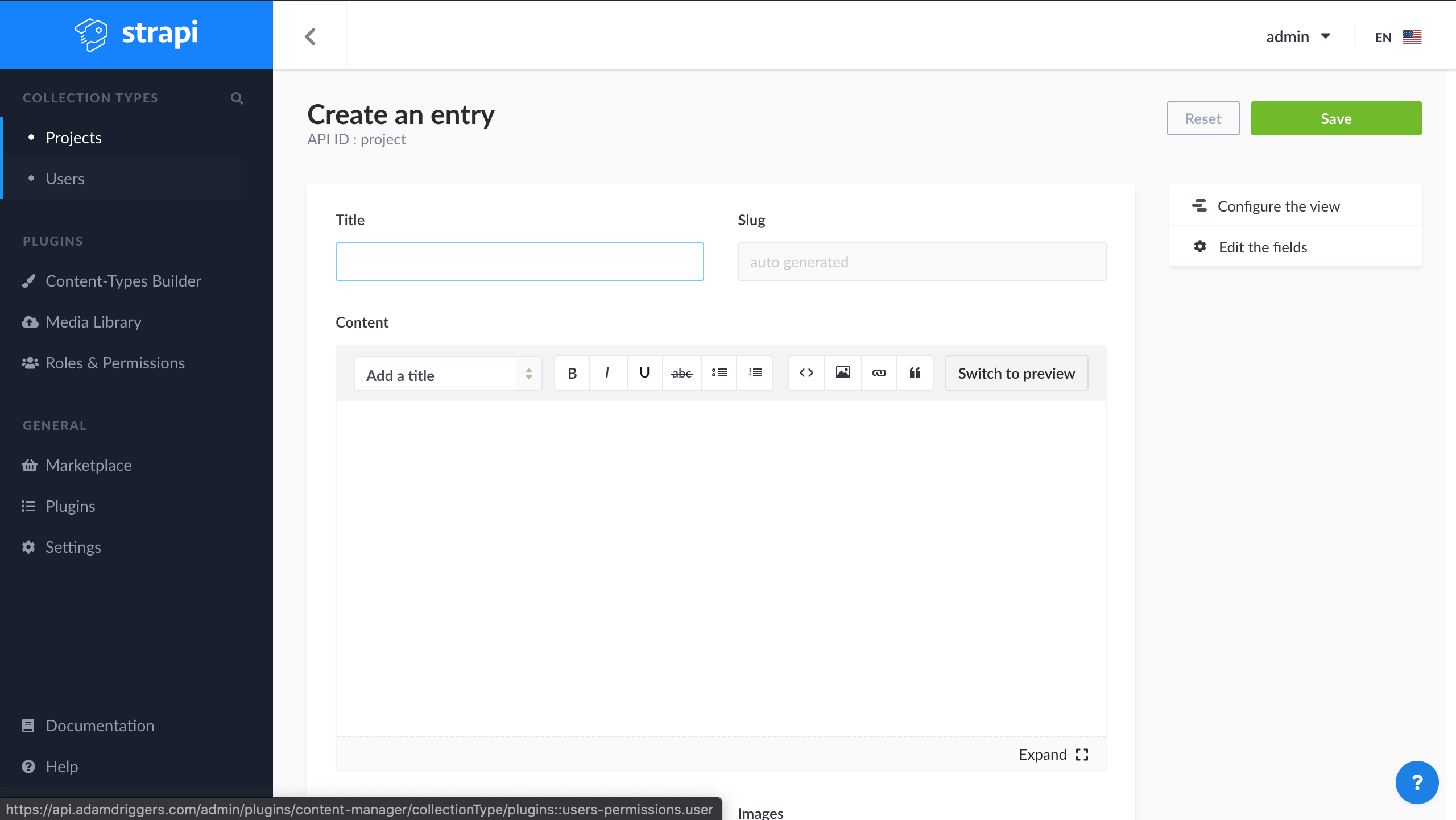 No scroll when adding an entry · Issue #6370 · strapi/strapi · GitHub