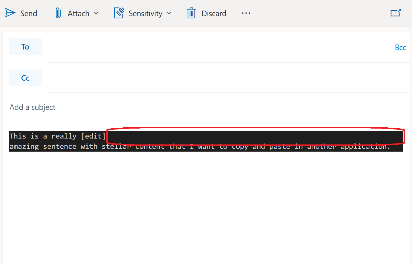 Copying markdown from vscode results in nonbreaking spaces between words, breaking word wrap ...