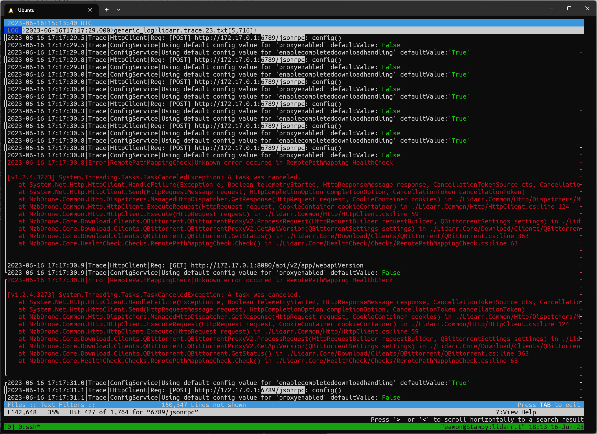 Stuck after rescan · Issue #3734 · Lidarr/Lidarr · GitHub
