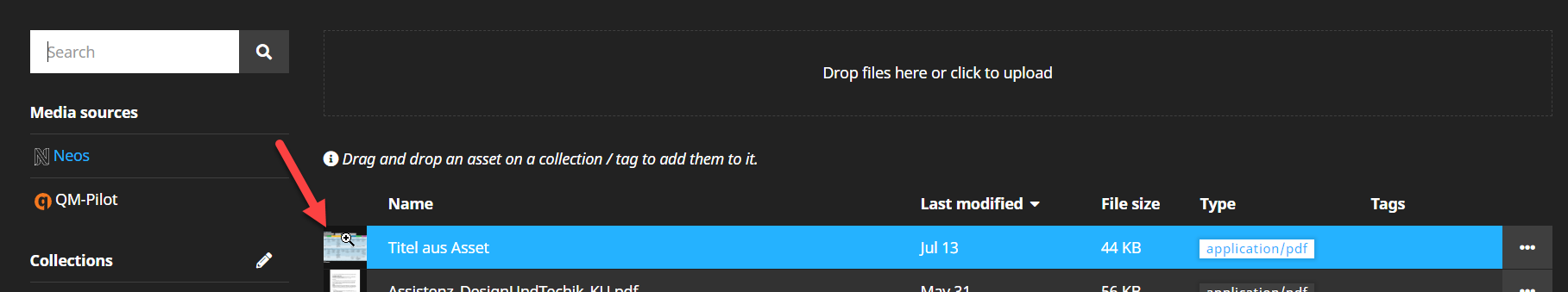 BUG: Enlarging thumbnails in Media Browser doesn't work anymore · Issue #3886 · neos/neos ...