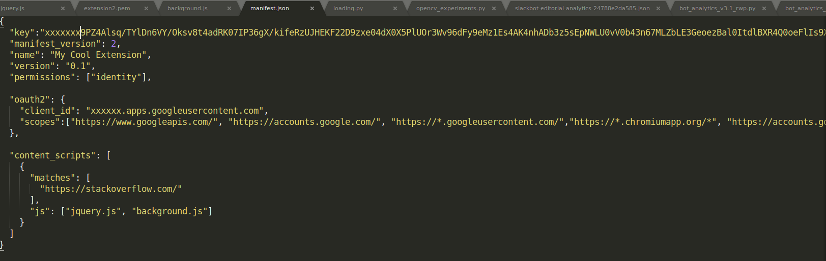 Uncaught TypeError: Cannot read property 'getAuthToken' of undefined ... Uncaught TypeError: Cannot read property 'getAuthToken' of undefined ...