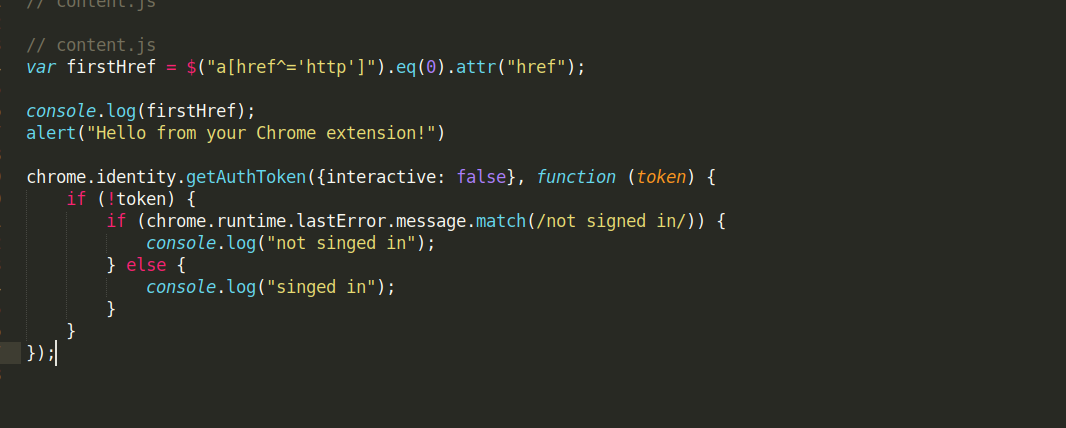 Uncaught TypeError: Cannot read property 'getAuthToken' of undefined ... Uncaught TypeError: Cannot read property 'getAuthToken' of undefined ...