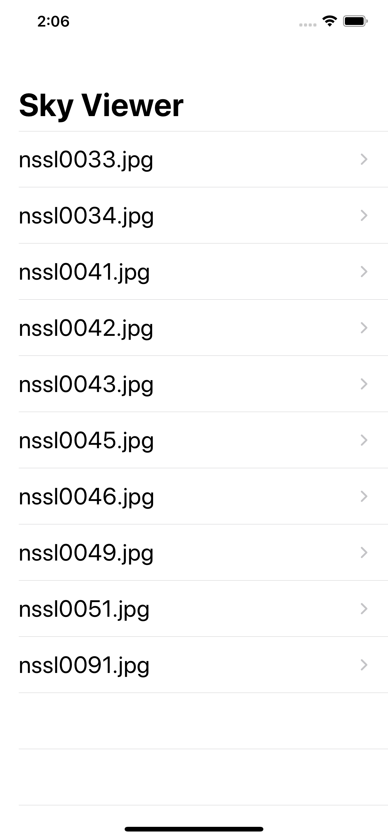 GitHub - airjosh/SkyViewerS: Sky viewer app using Swift 5, Xcode 13, iOS 15