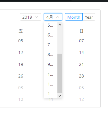 Calendar 在FireFox 下月份选择宽度问题。 · Issue #16299 · ant-design/ant-design · GitHub