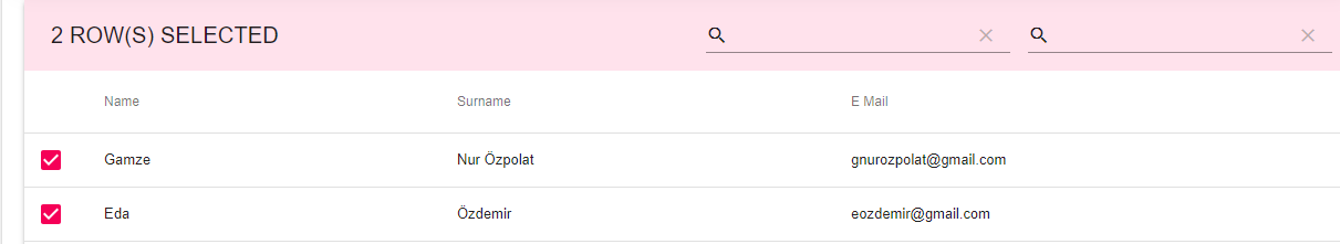 When you select an item, display 2 search box · Issue #424 · mbrn/material-table · GitHub