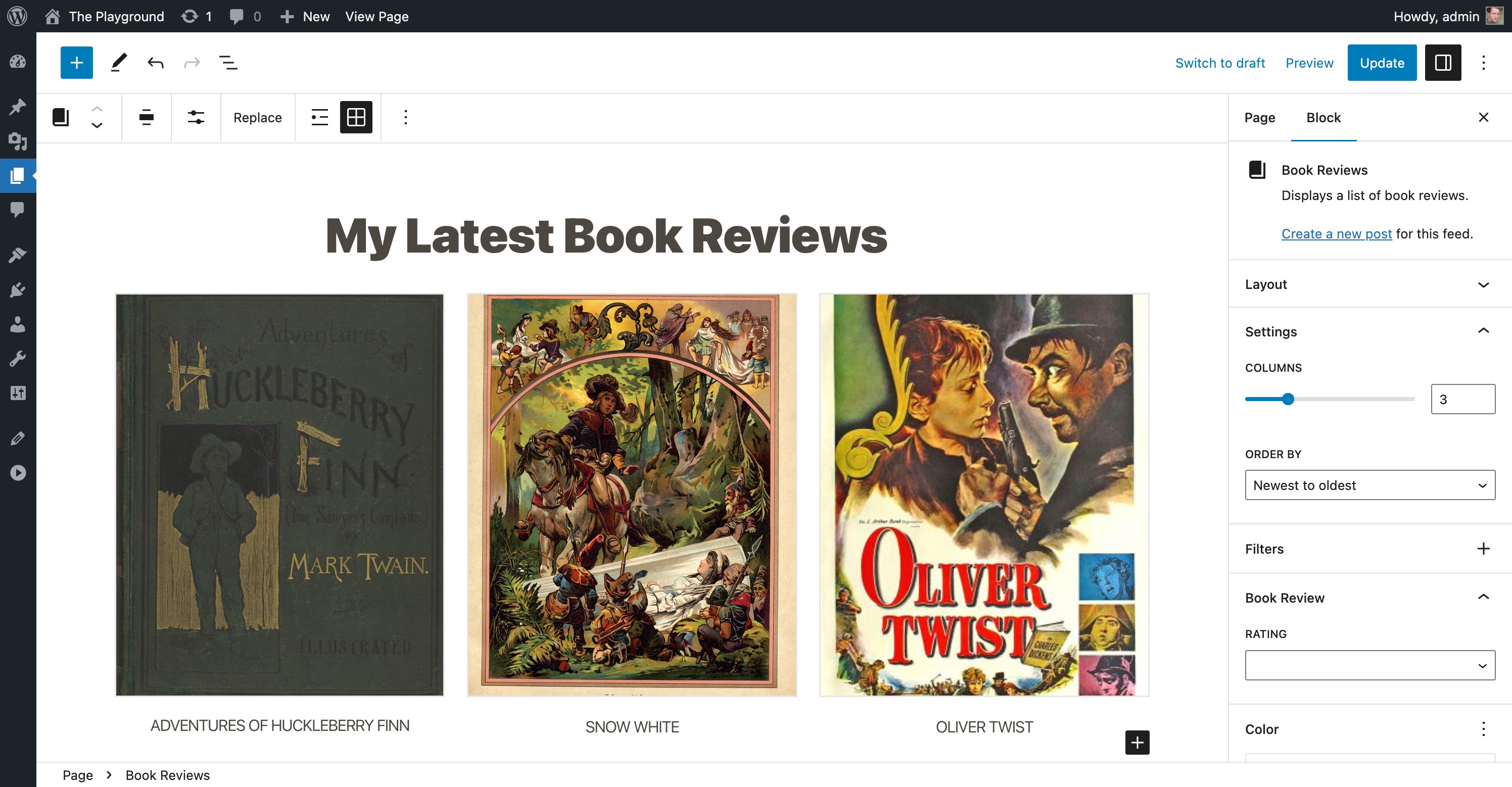 Tutorial on Query Loop block variations · Issue #39 · WordPress/developer-blog-content · GitHub