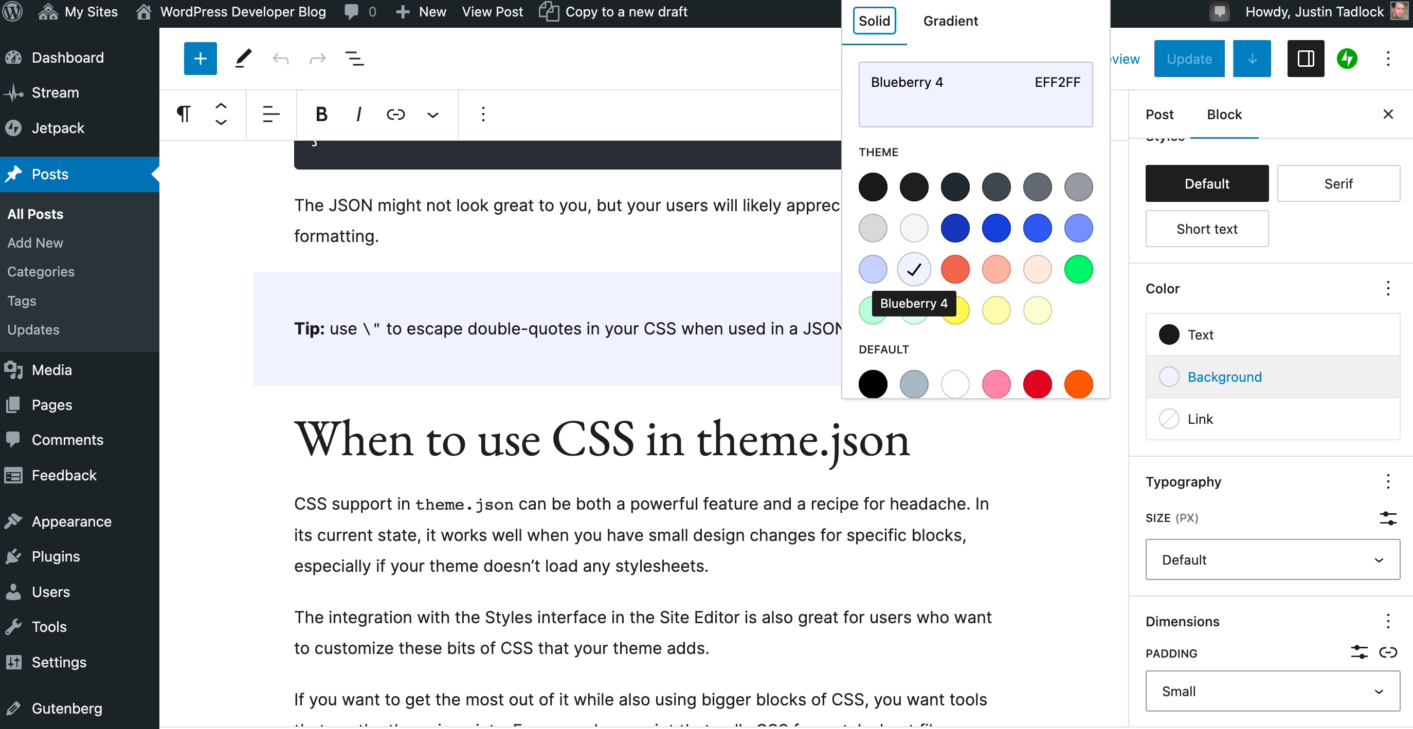 Add "note" and "warning" block style variations · Issue #40 · WordPress/wporg-developer-blog ...