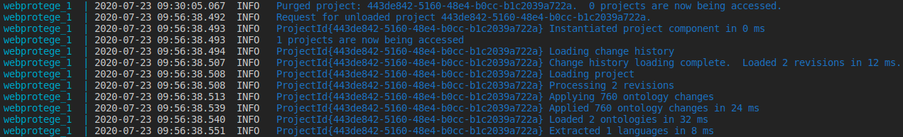 Changes made in Webprotege UI disappear after container restart · Issue #695 · protegeproject ...