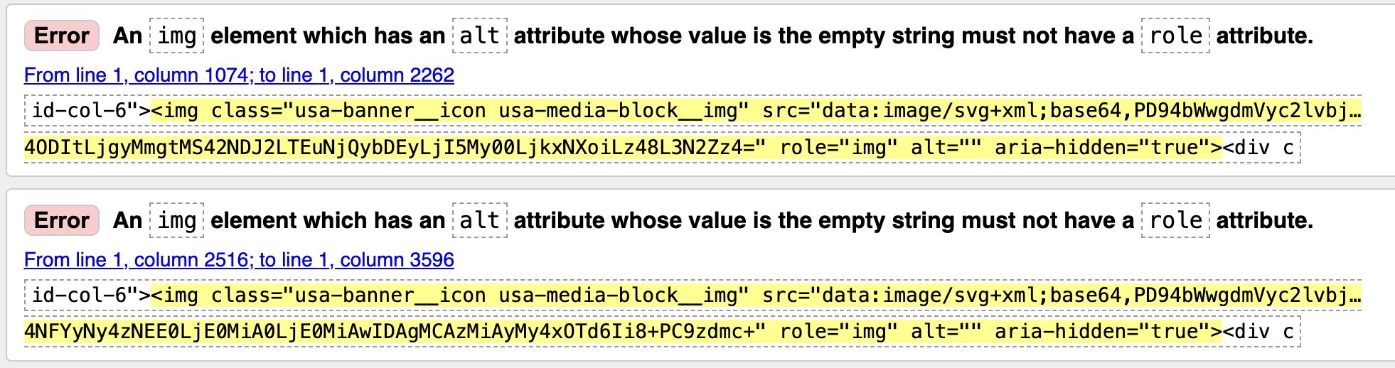 Fix Html Validation Errors When Using Component · Issue 2662 · Trussworksreact Uswds · Github