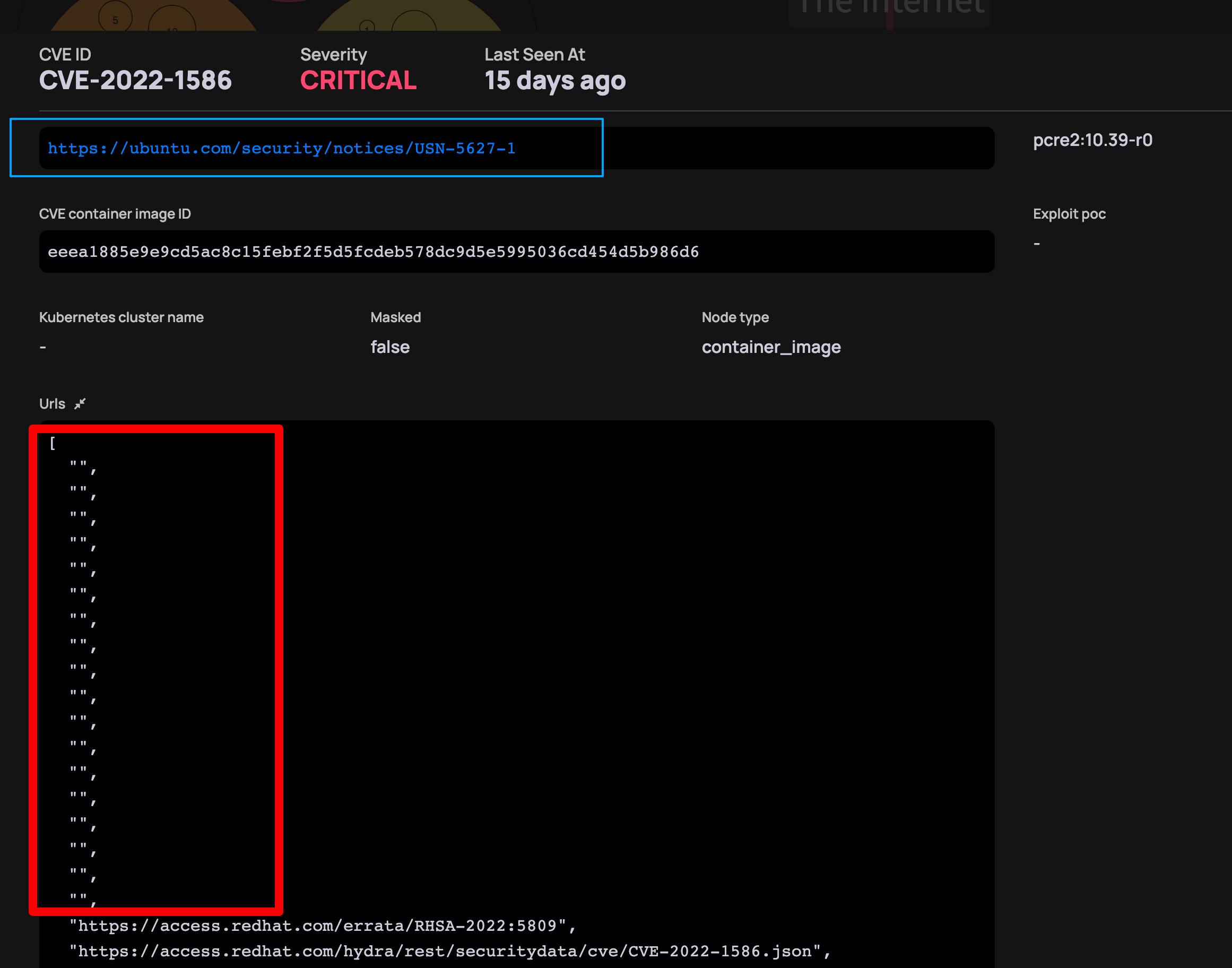 Too many unnecessary empty fields in cve report · Issue #730 · deepfence/ThreatMapper · GitHub